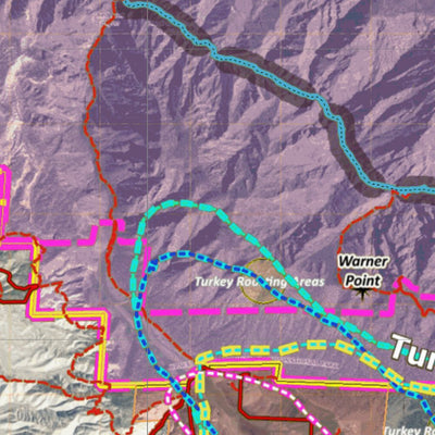Colorado Unit 64 Turkey, Goose, and Pheasant Concentration Map by ...