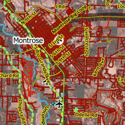 Colorado Unit 64 Turkey, Goose, and Pheasant Concentration Map by ...