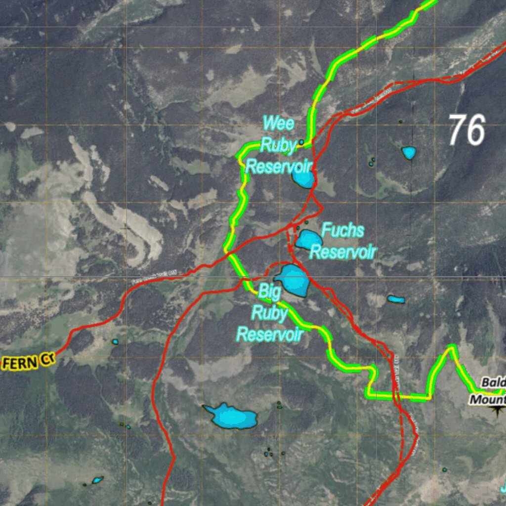 Colorado Unit 76 Turkey, Goose, and Pheasant Concentration Map by ...