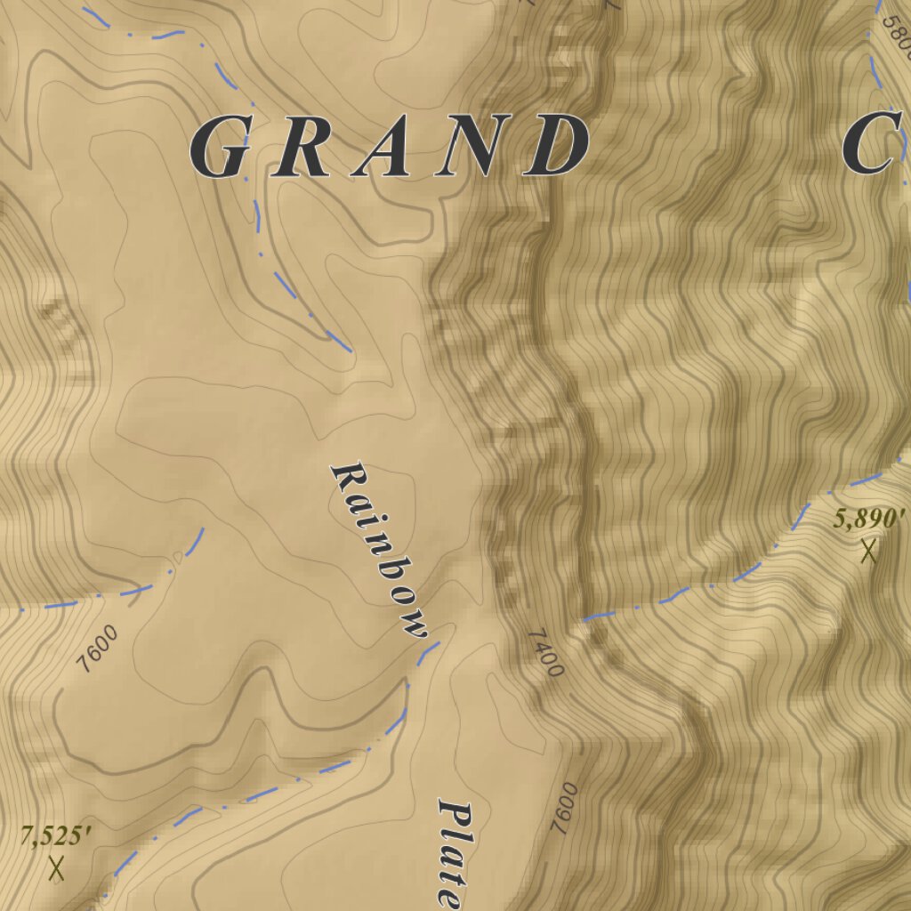King Arthur Castle, Arizona 7.5 Minute Topographic Map - Color ...