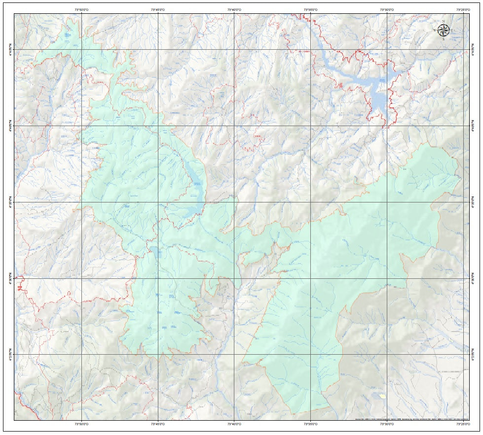 PARQUE NACIONAL NATURAL CHINGAZA (MAPA DIDÁCTICO) Map by Parques Nacionales Naturales de ...