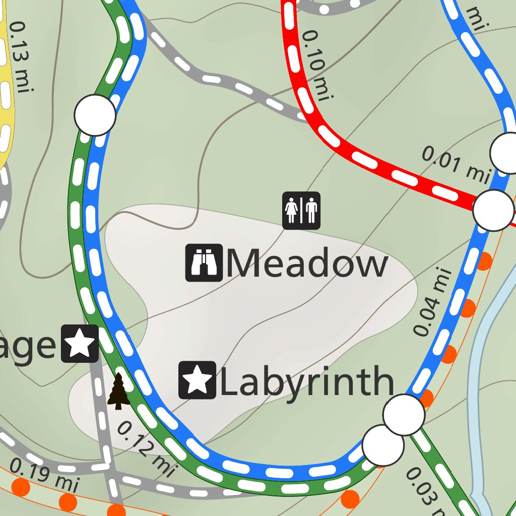 New Land Trust Trail Map by Green Goat Maps | Avenza Maps