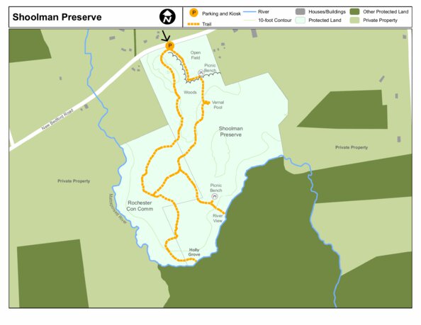Shoolman Preserve Trail Map by Mattapoisett Land Trust | Avenza Maps