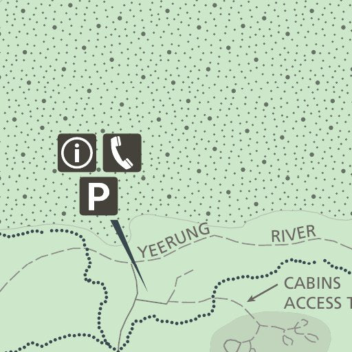 Cape Conran Coastal Park inset Map Visitor Guide by Parks Victoria ...
