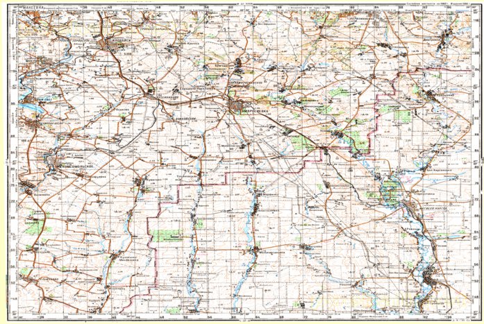 Soviet Genshtab - l37-03--(1982)-1 - Ukraine Map by Avenza Systems Inc ...