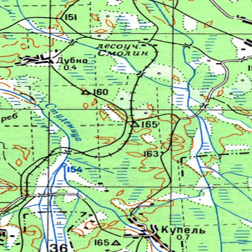 Soviet Genshtab - m35-04--(1980) - Ukraine Map by Avenza Systems Inc ...