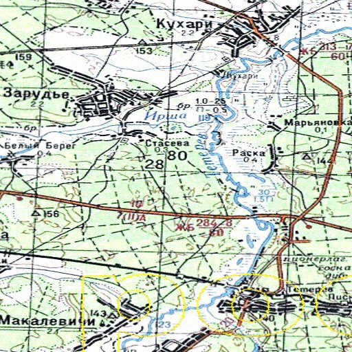 Soviet Genshtab - m35-12--(1980) - Ukraine Map by Avenza Systems Inc ...