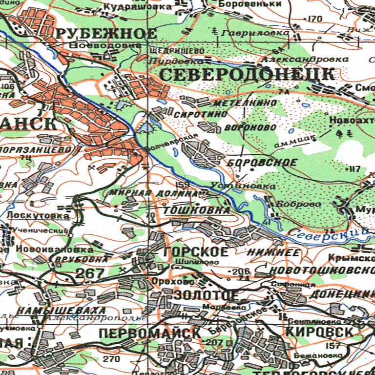 Soviet Genshtab - m37-3--(1994) - Ukraine Map by Avenza Systems Inc ...