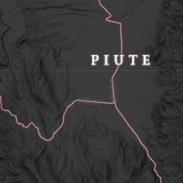 60 Inch Special Map by Piute county | Avenza Maps