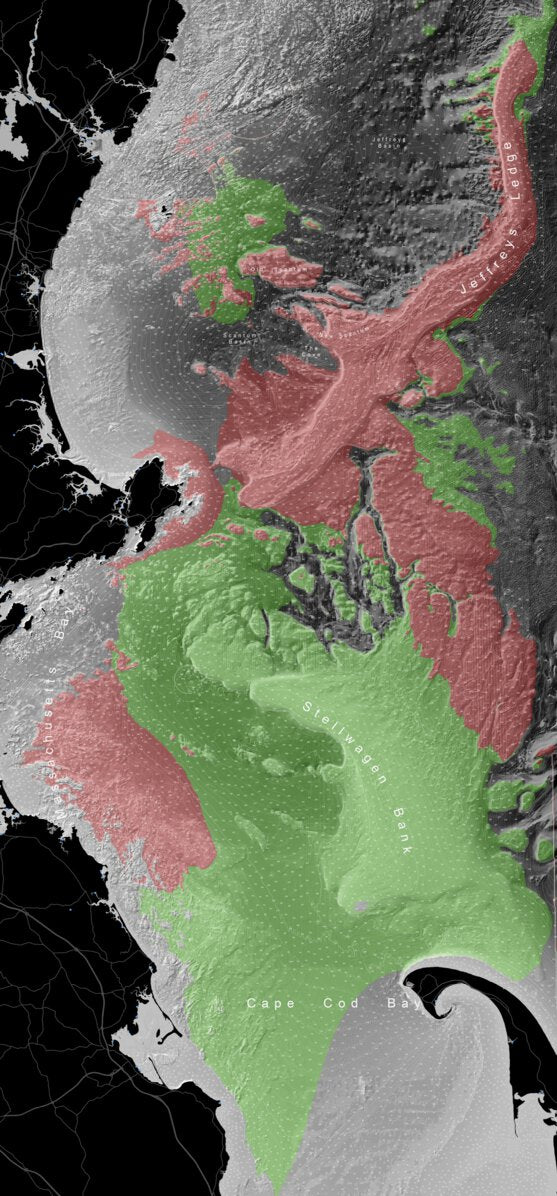 Massachusetts Haddock Fishing - May Map by MA Division of Marine ...
