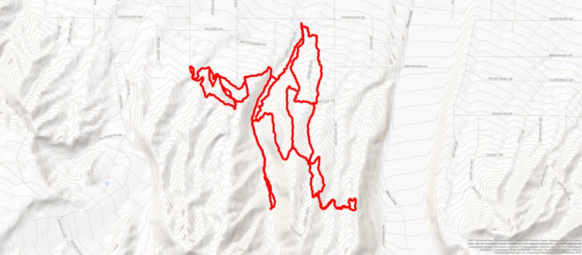 Trails in Puma updated Map by Bays Translations | Avenza Maps