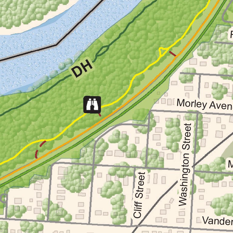 Whirlpool State Park Trail Map by New York State Parks | Avenza Maps