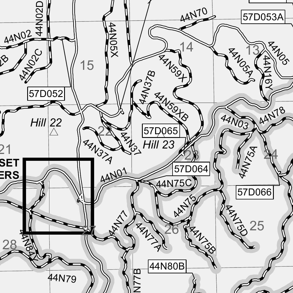 Klamath MVUM - Goosenest (south) Map by US Forest Service R5 | Avenza Maps