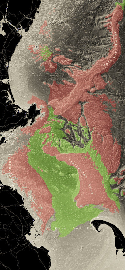 Massachusetts Haddock Fishing - August Map by MA Division of Marine ...