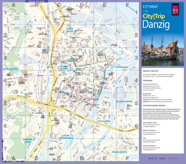 Citymap Gdansk 2020 Map by Reise Know-How Verlag Peter Rump GmbH ...
