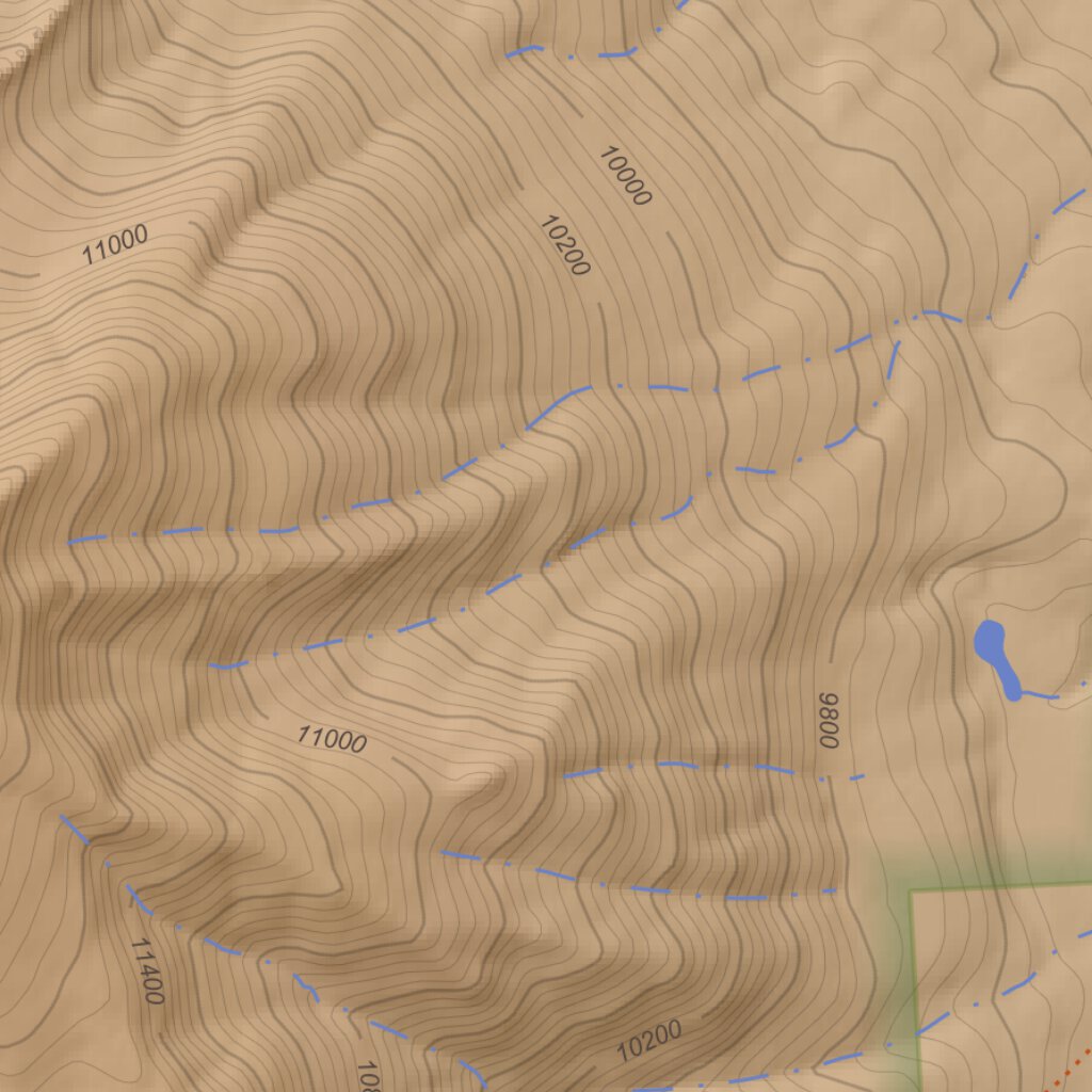 Crested Butte, Colorado 7.5 Minute Topographic Map - Color Hillshade by ...