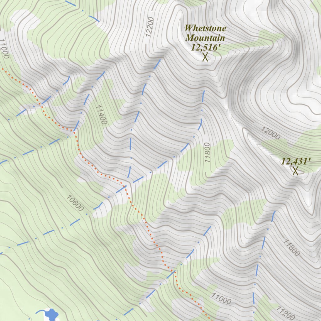Crested Butte, Colorado 7.5 Minute Topographic Map by Apogee Mapping ...