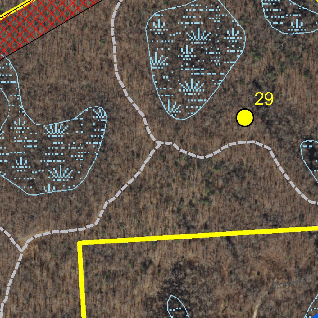 Delaware Forest Serv, Blackbird State Forest, Dulany Manor Tract Map by ...