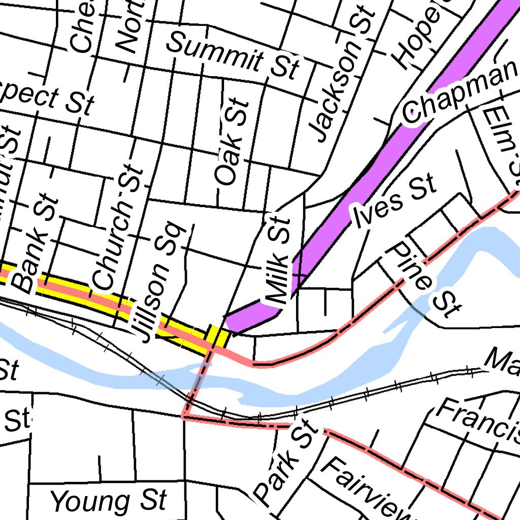 Air Line State Park - Lebanon and Windham Connection Map by State of ...
