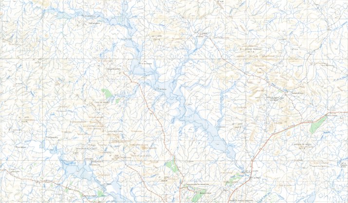 Bañado de Rocha (J11) Map by Instituto Geografico Militar de Uruguay ...