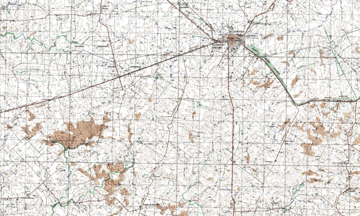 Cardona (N24) Map by Instituto Geografico Militar de Uruguay | Avenza Maps