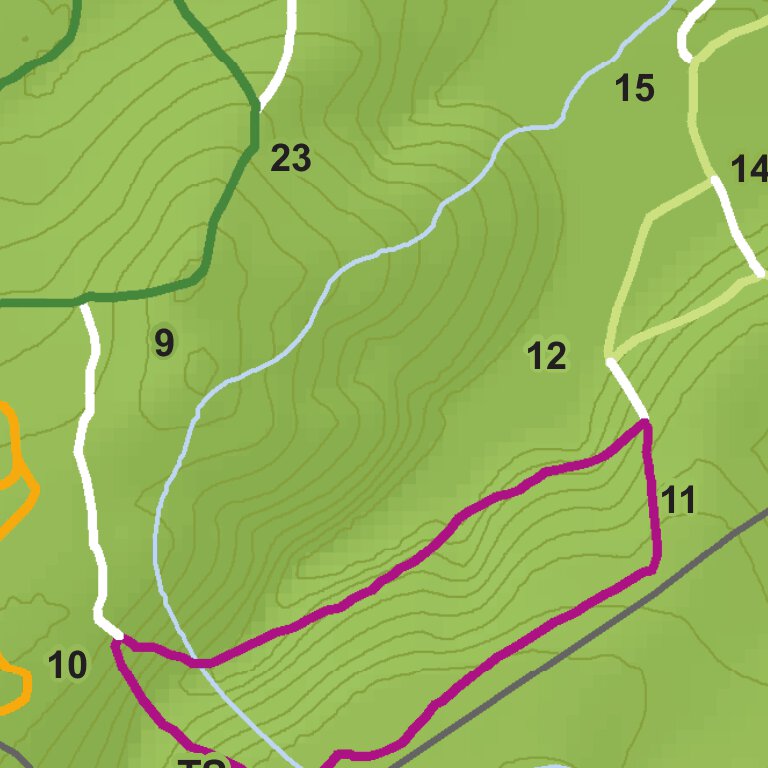 Higley Flow State Park Trail Map by New York State Parks | Avenza Maps