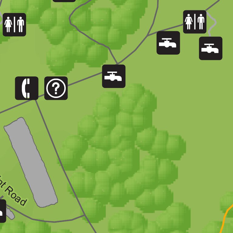 Grass Point State Park Trail Map by New York State Parks | Avenza Maps