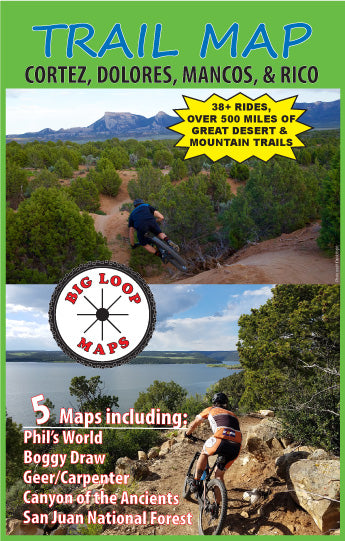 This is a Map of the Rib Cage trail at the Phil’s World Trail System ...