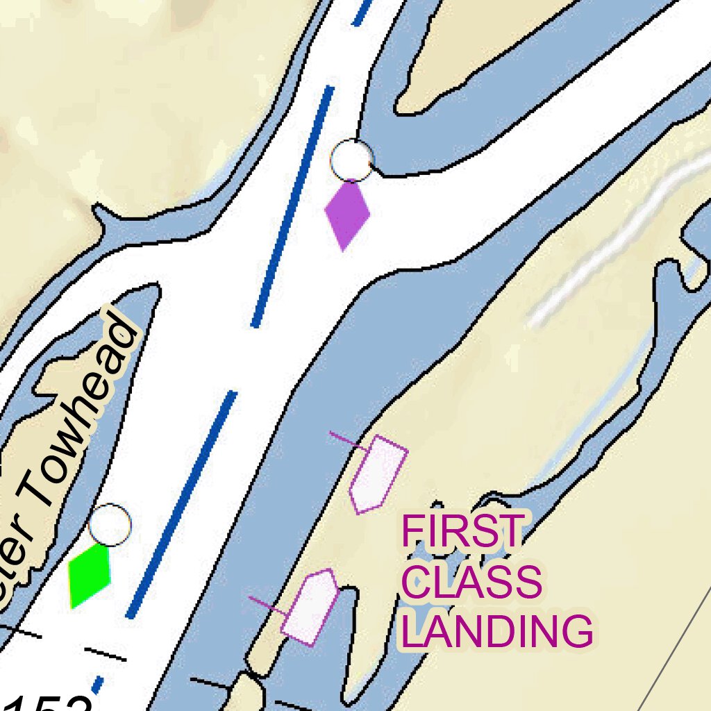 Tennessee River Chart 24 - Double Creek Island, Beech Creek Island ...