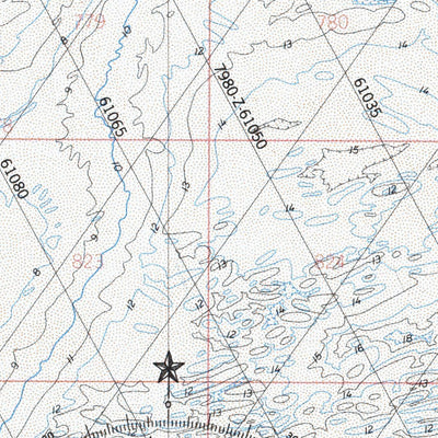 Beaufort (F-5) Map by National Oceanographic & Atmospheric ...
