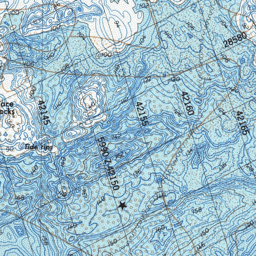 Port Angeles (F-60) Map by National Oceanographic & Atmospheric ...