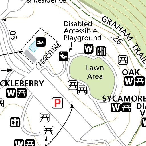 Roberts Regional Recreation Area Map by EBRPD | Avenza Maps
