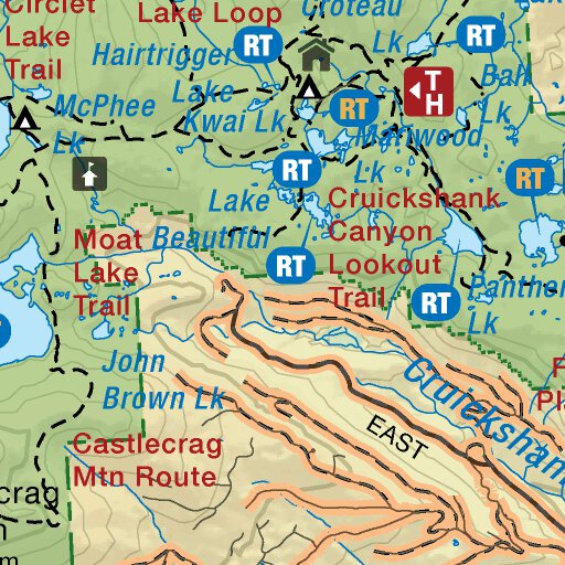 Forbidden Plateau Strathcona Park Recreation Map by Backroad Mapbooks ...