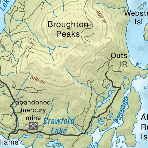 Broken Group Islands - Pacific Rim Park Adventure Map by Backroad ...