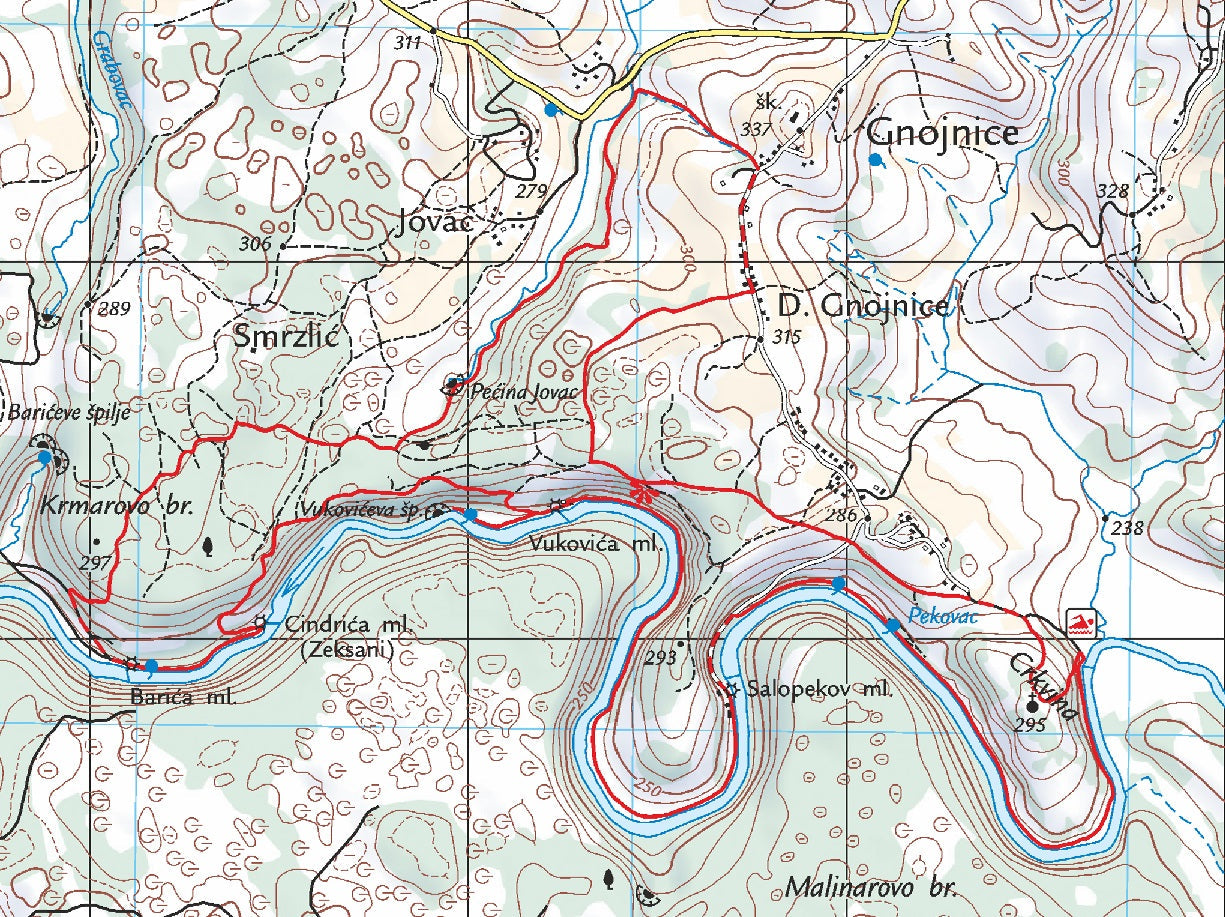 Slunj Map by Croatian Mountain Rescue Service - HGSS | Avenza Maps