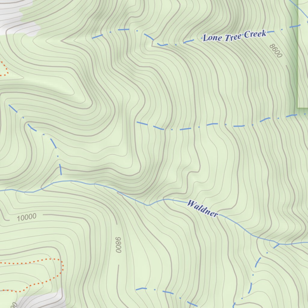 Lemon Reservoir, Colorado 7.5 Minute Topographic Map by Apogee Mapping ...