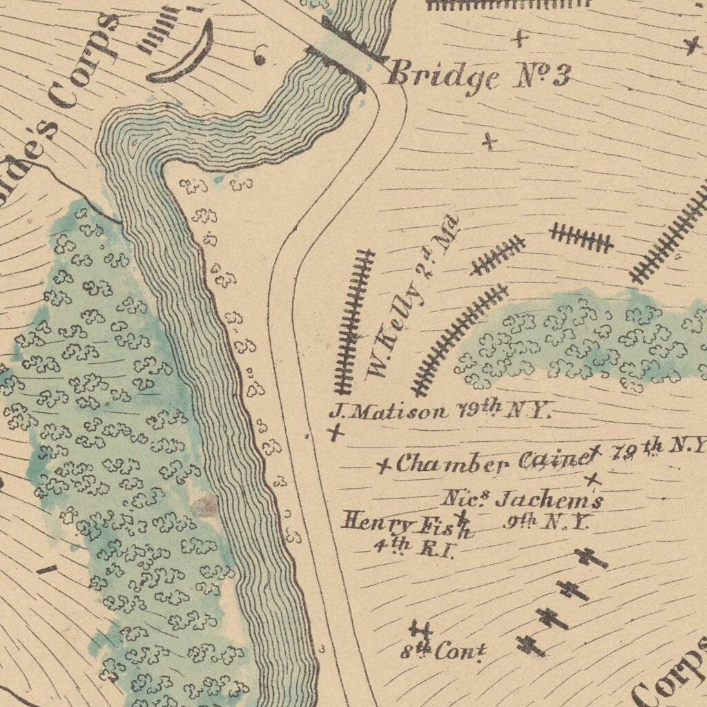 Map of the Battlefield of Antietam by Avenza Systems Inc. | Avenza Maps