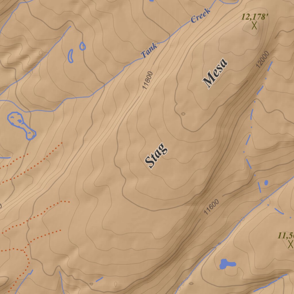 Mountain View Crest, Colorado 7.5 Minute Topographic Map - Color ...