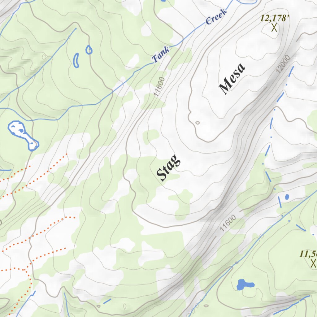 Mountain View Crest, Colorado 7.5 Minute Topographic Map by Apogee ...
