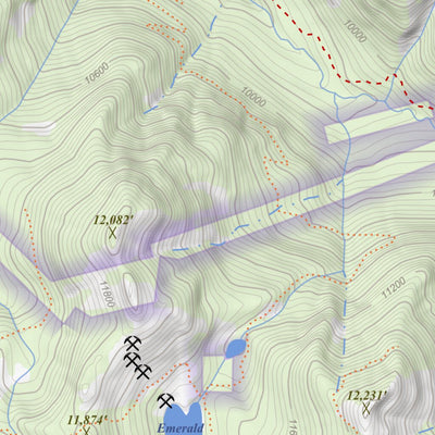 Mountain View Crest, Colorado 7.5 Minute Topographic Map by Apogee ...