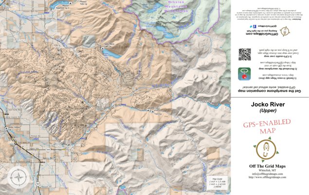 Jocko River Upper Map by Off The Grid Maps | Avenza Maps