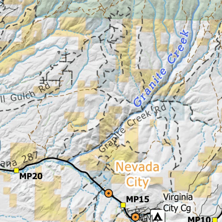 Ruby River Map by Off The Grid Maps | Avenza Maps