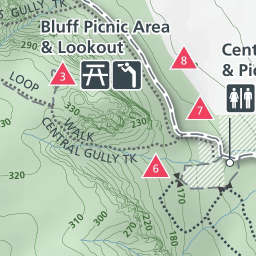 Mount Arapiles-Tooan State Park Visitor Guide Map by Parks Victoria ...