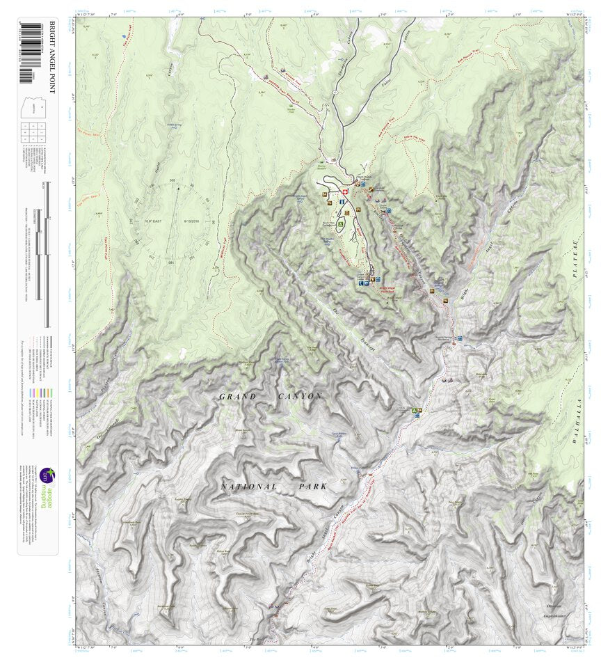 Bright Angel Point, Arizona 7.5 Minute Topographic Map by Apogee ...