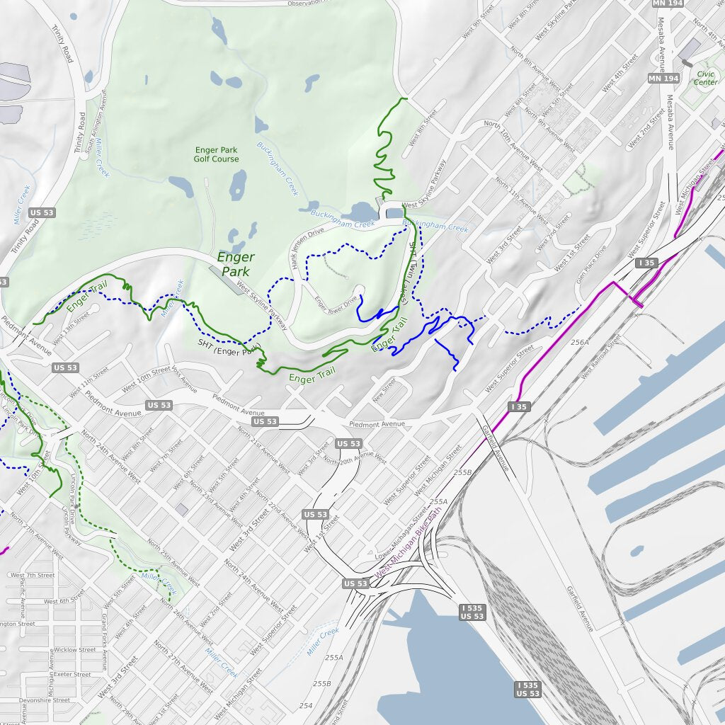 Duluth-Superior Trail Map by Orbital View, Inc. | Avenza Maps