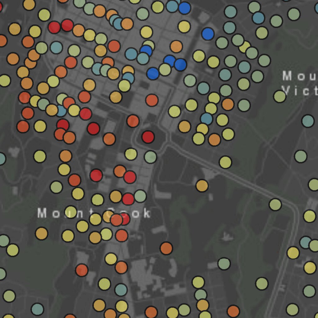 Income Median 2018 Wellington City Map by IC Geosolution | Avenza Maps