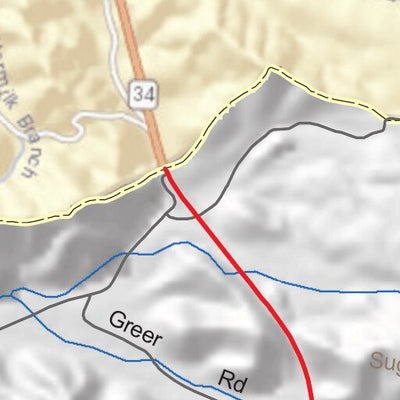 Elk Knob Game Land Map by North Carolina Wildlife Resources Commission ...