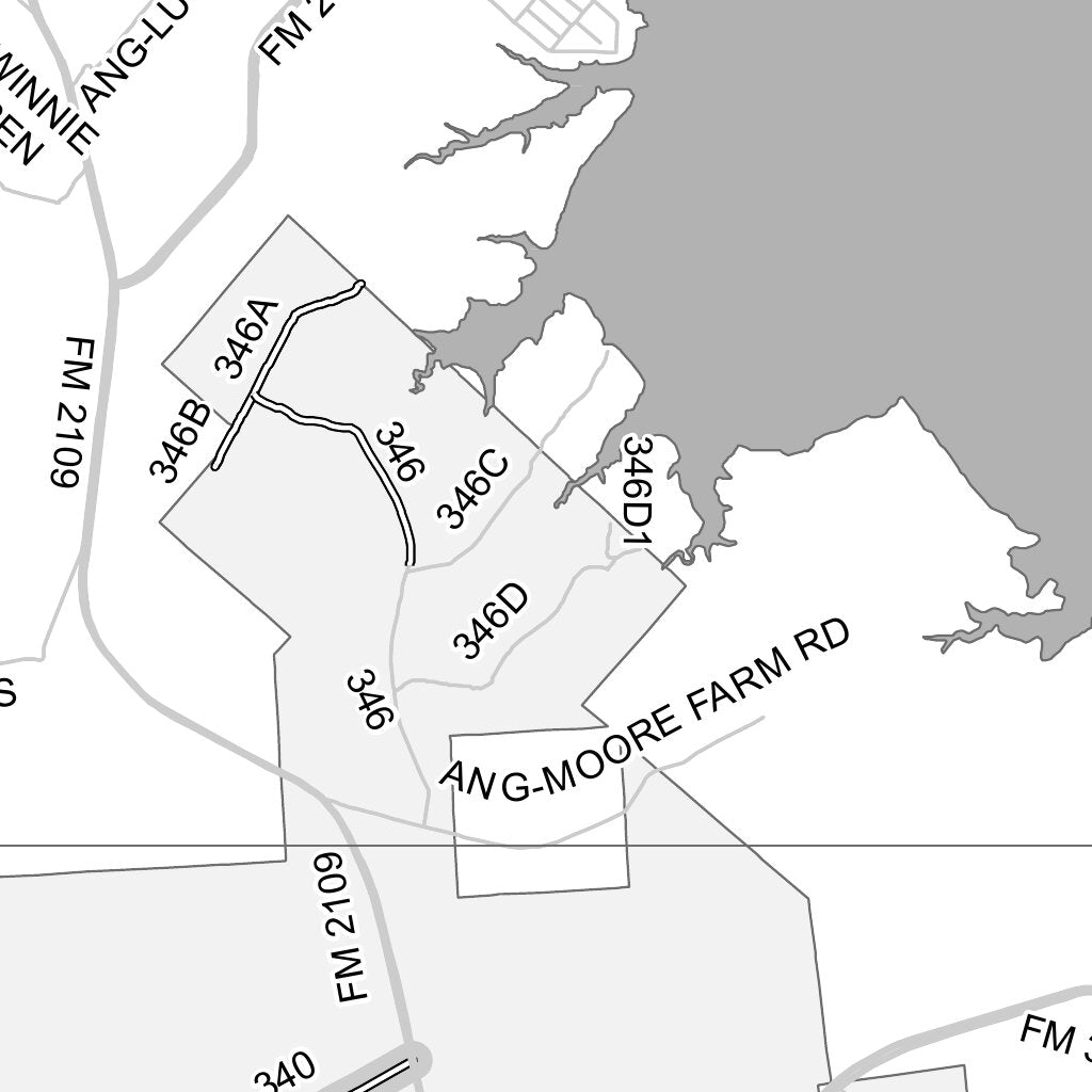 Motor Vehicle Use Map, MVUM, Angelina National Forest - FREE by US ...