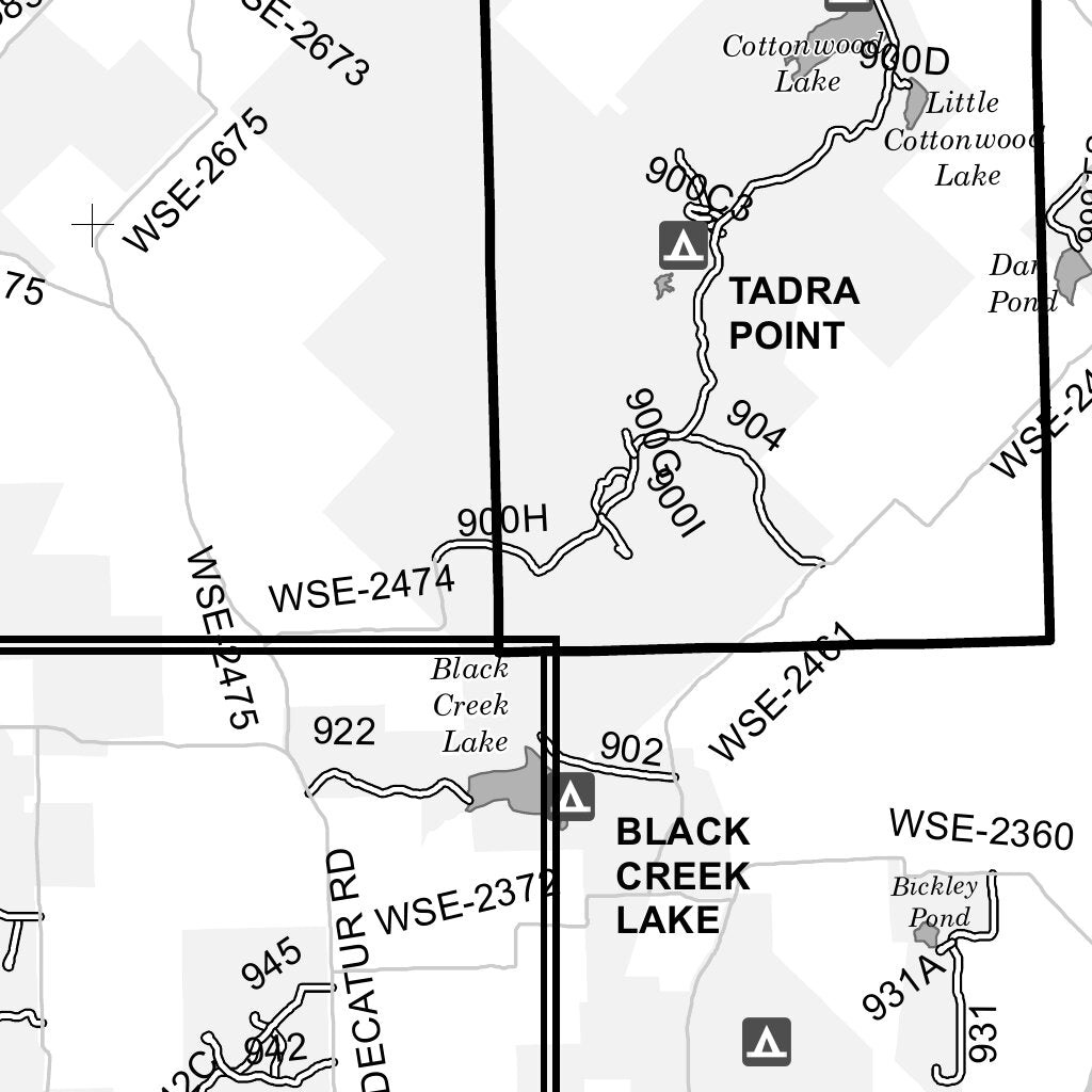 Motor Vehicle Use Map, MVUM, Lyndon B. Johnson National Grassland ...