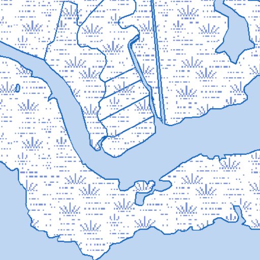 Northwest River Marsh Game Land Map by North Carolina Wildlife ...